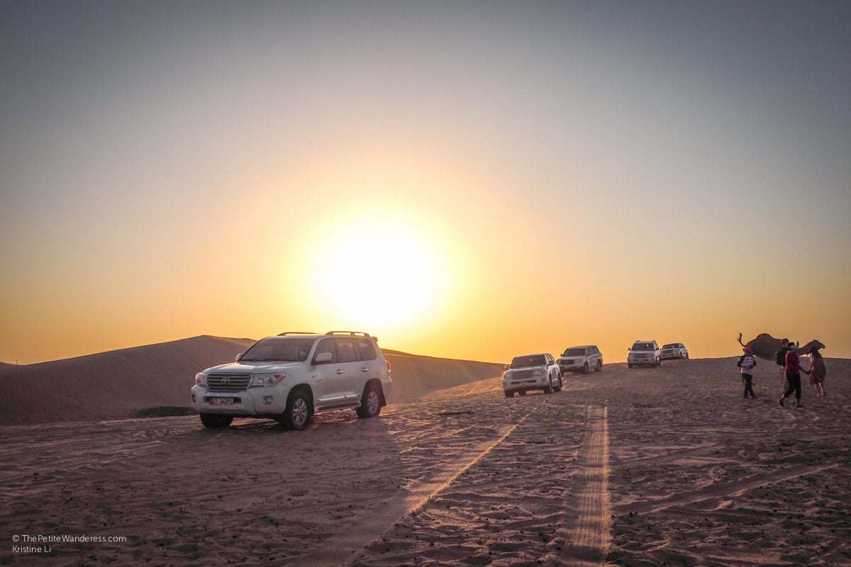 Fun at Abu Dhabi desert safari in UAE • The Petite Wanderess